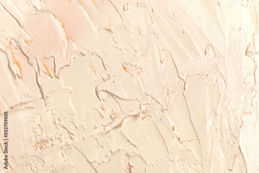 Cream Paint Wall Texture
