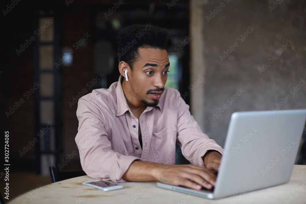 Raised Eyebrow And Computer