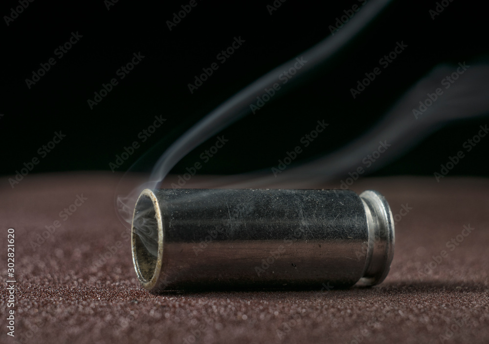 Smoking Bullet Casing