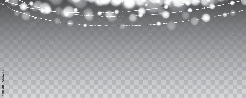 String Party Lights Background