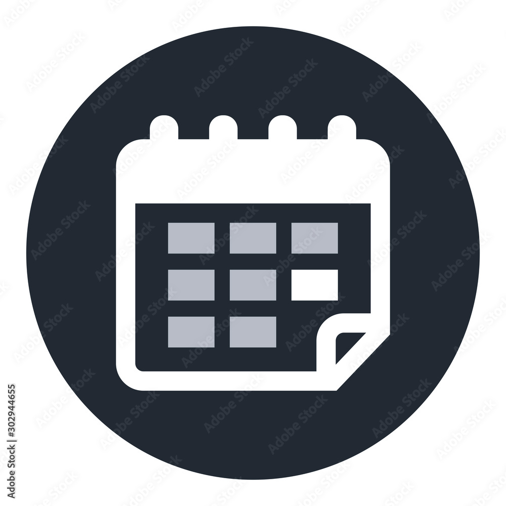 pictos évènement calendrier Stock Vector | Adobe Stock