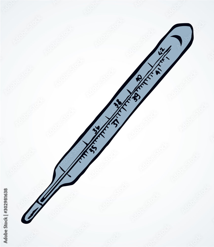 How To Draw A Thermometer