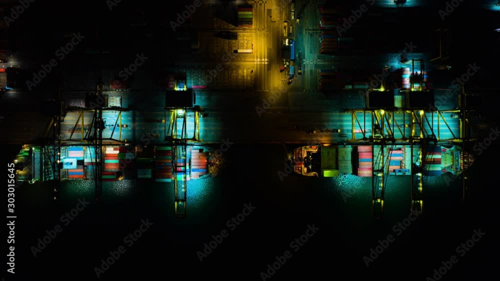 Container ship, Business logistic import-export transport international ...