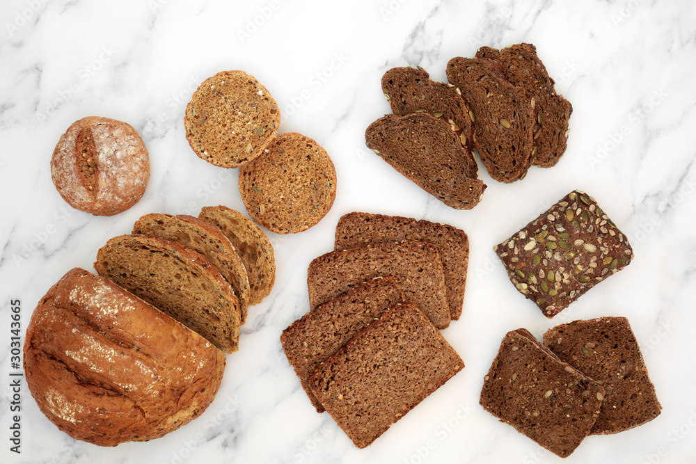 Low glycemic healthy bread variety for diabetics high in antioxidants ...