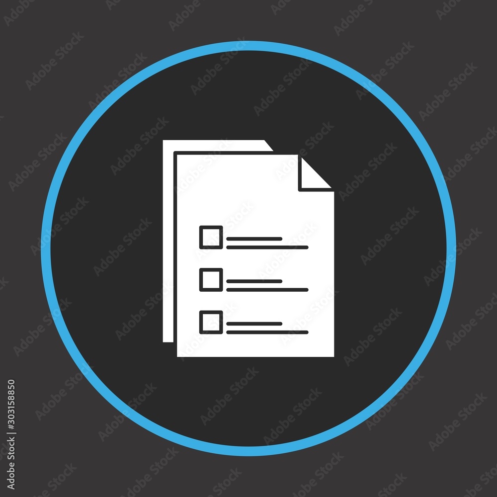 Forms icon for your project Stock Vector | Adobe Stock