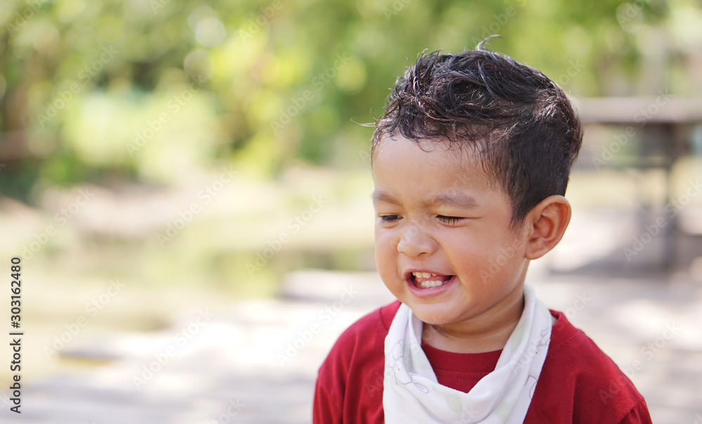 Big Funny Smile Baby