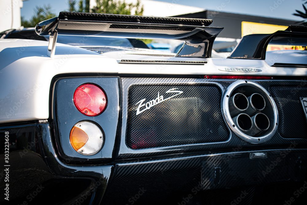 Pagani Zonda Rear