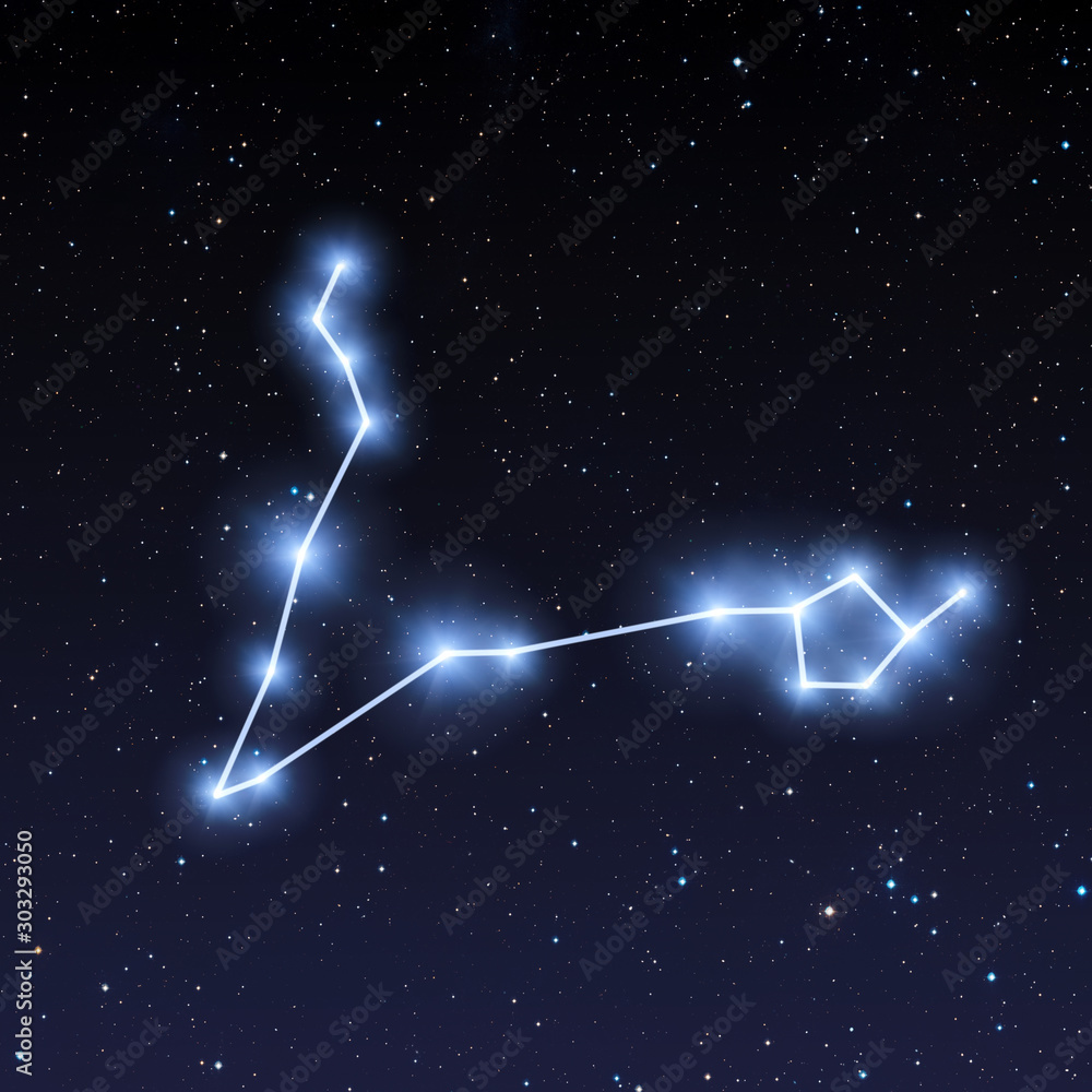 Pisces Constellation Map