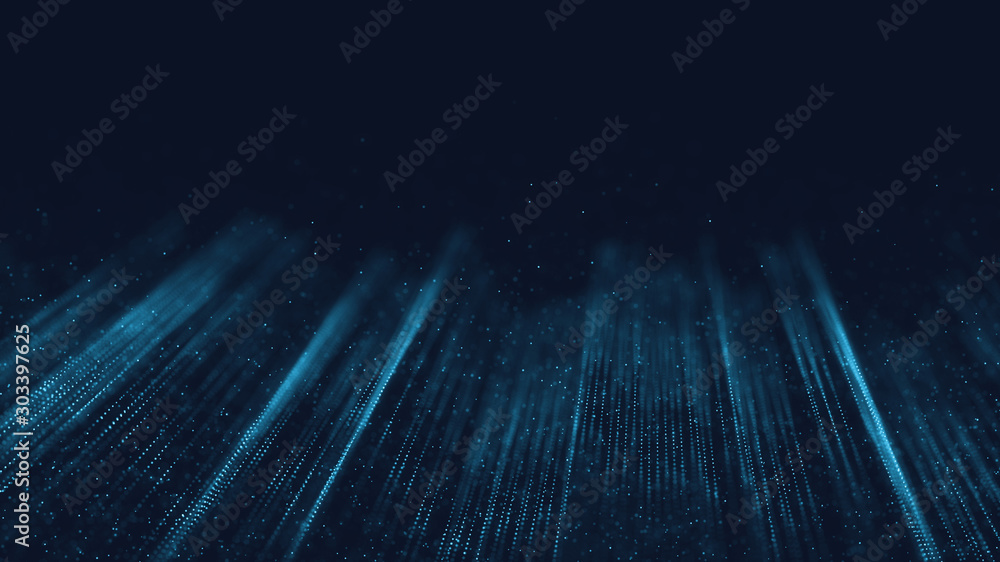 Digital technology background. Abstract connections. Futuristic sci-fi ...