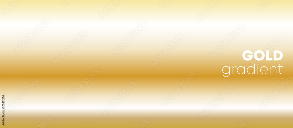 Gold gradient texture background for the wallpaper, web banner, flyer ...