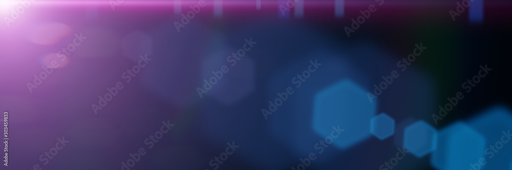 abstract purple lens flare effect overlay texture banner with bokeh ...