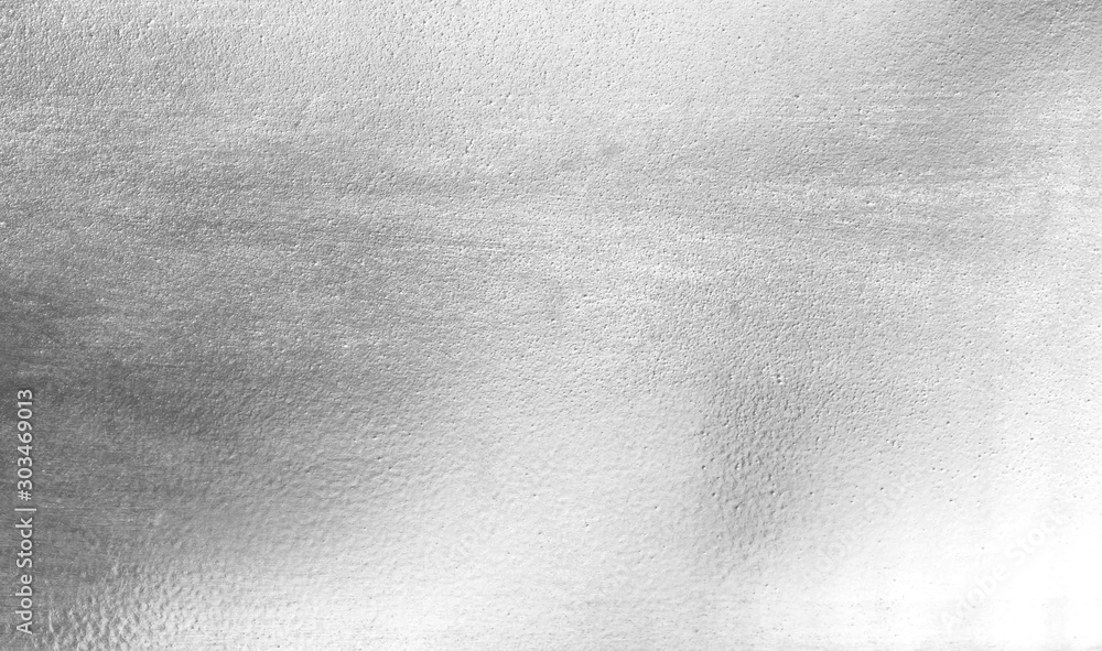Silver foil shiny metal texture background Stock Photo | Adobe Stock