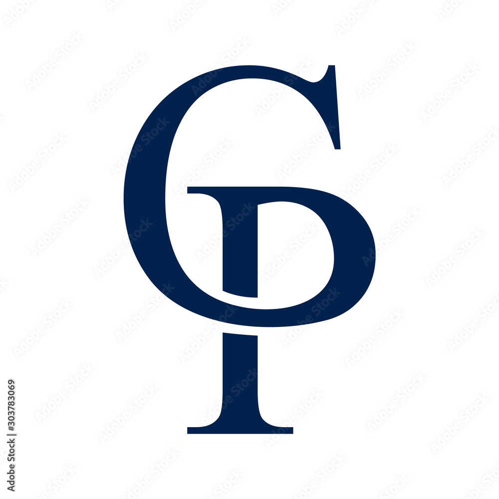 CP logo initial letter design template vector illustration Stock Vector ...