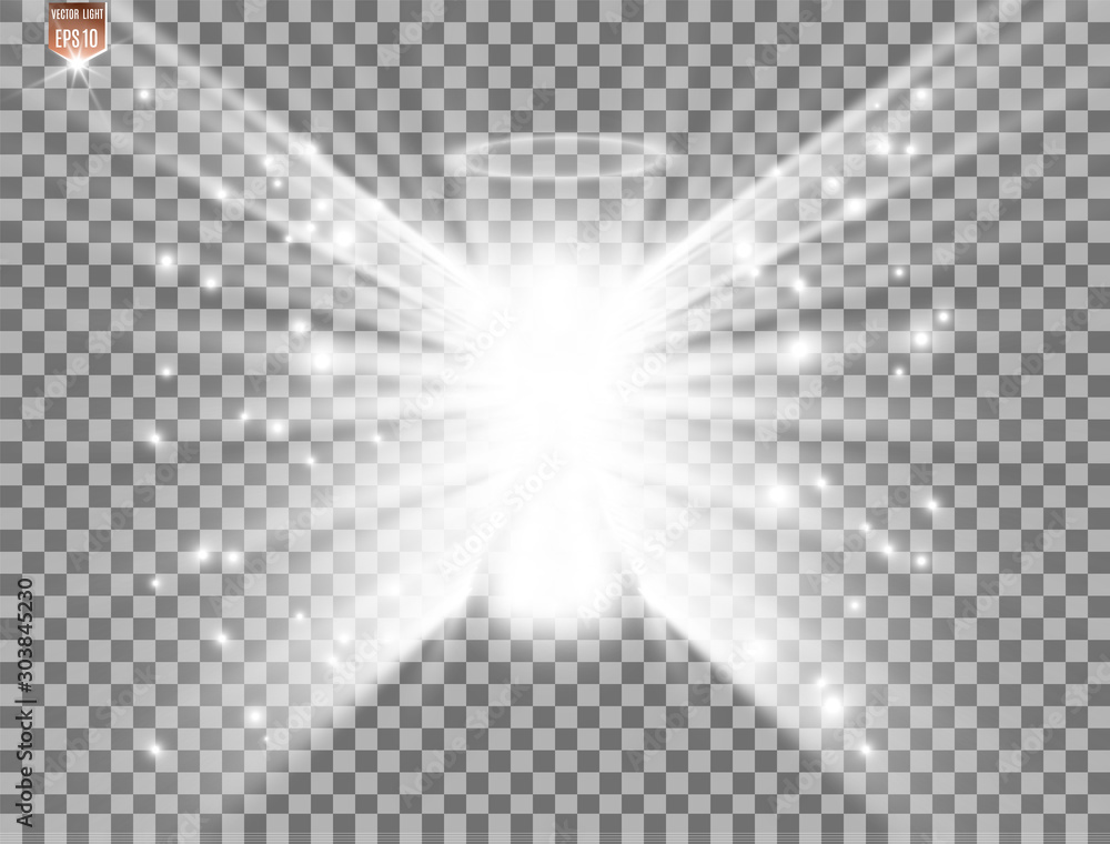 Christmas angel. Vector illustration. Angel on a transparent background ...