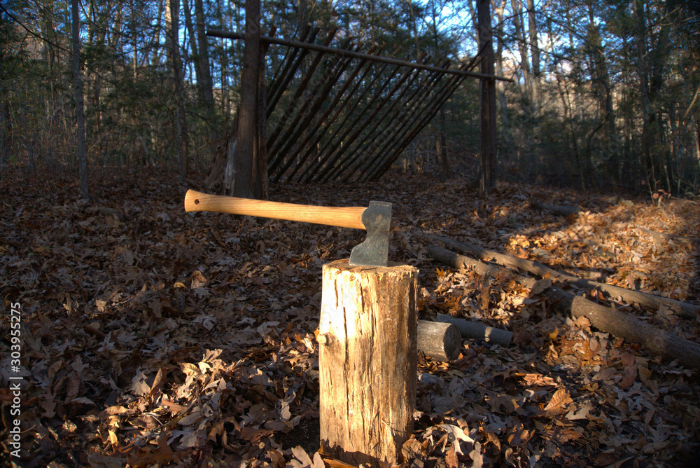 Canadian Wilderness Hatchet Shelter