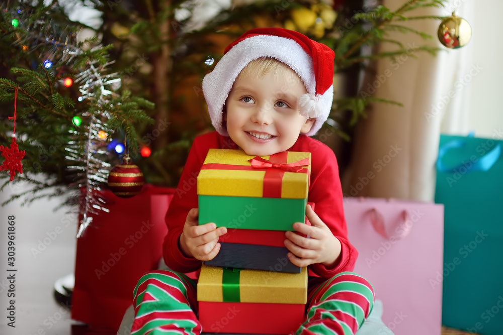 Excited Kid Christmas