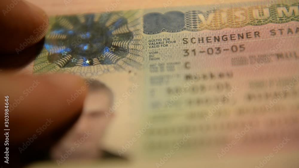Passport, border control, border check, Europe, Schengen, visa ...