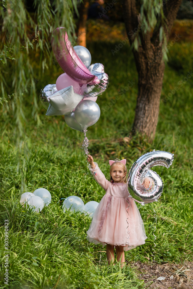 Cute Blonde 6 Year Old Girl
