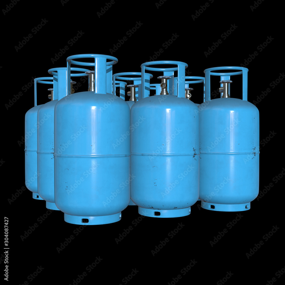 Gas cylinder lpg tank gas-bottle. Propane gas-cylinder balloon ...