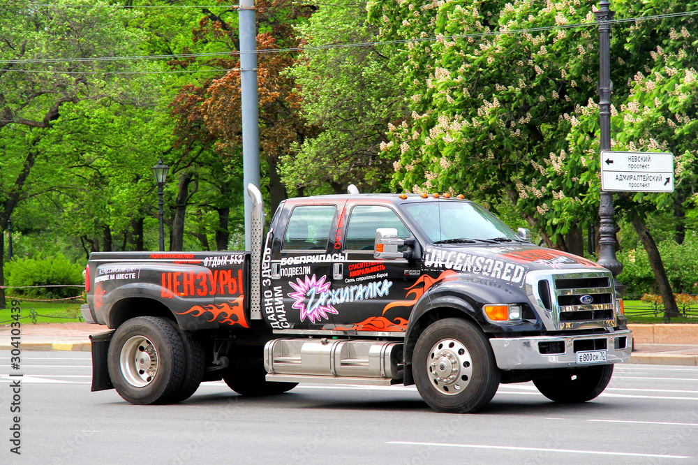 Ford F650 Stock Photo | Adobe Stock