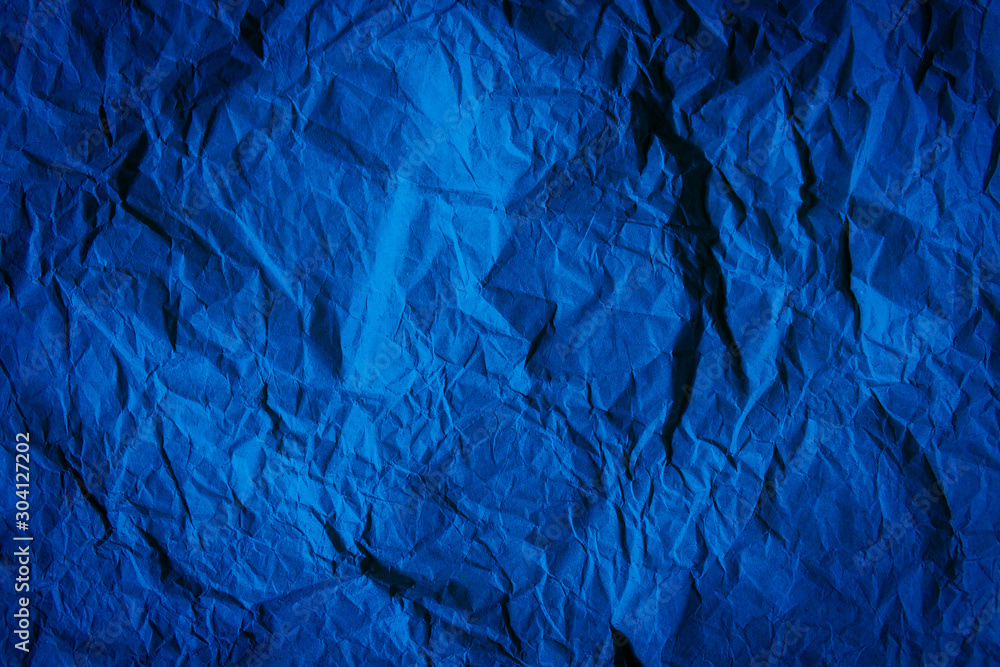 Rough navy blue paper texture. Blue crumpled paper texture and ...