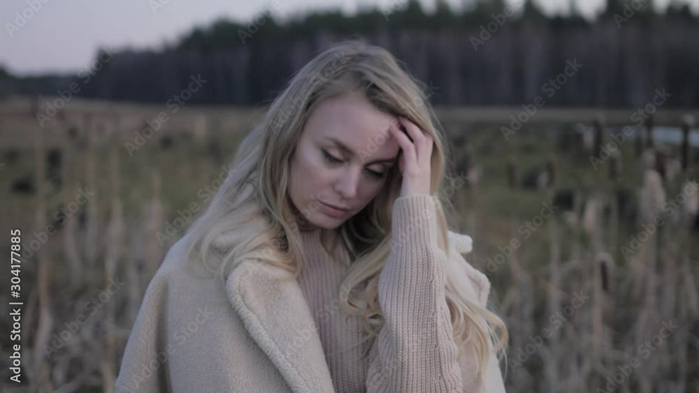 sedge, stumps, stump, girl in nature, forest, natural, nature ...