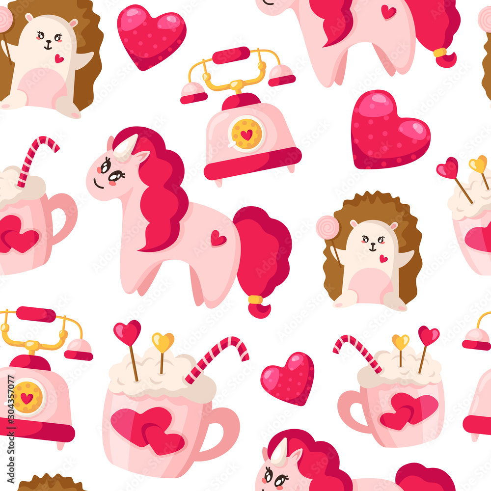 Hot Pink Cartoon Characters