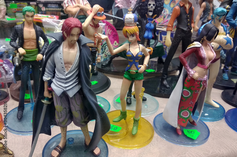 KUALA LUMPUR, MALAYSIA -OCTOBER 6, 2018: Selected focused of fictional ...