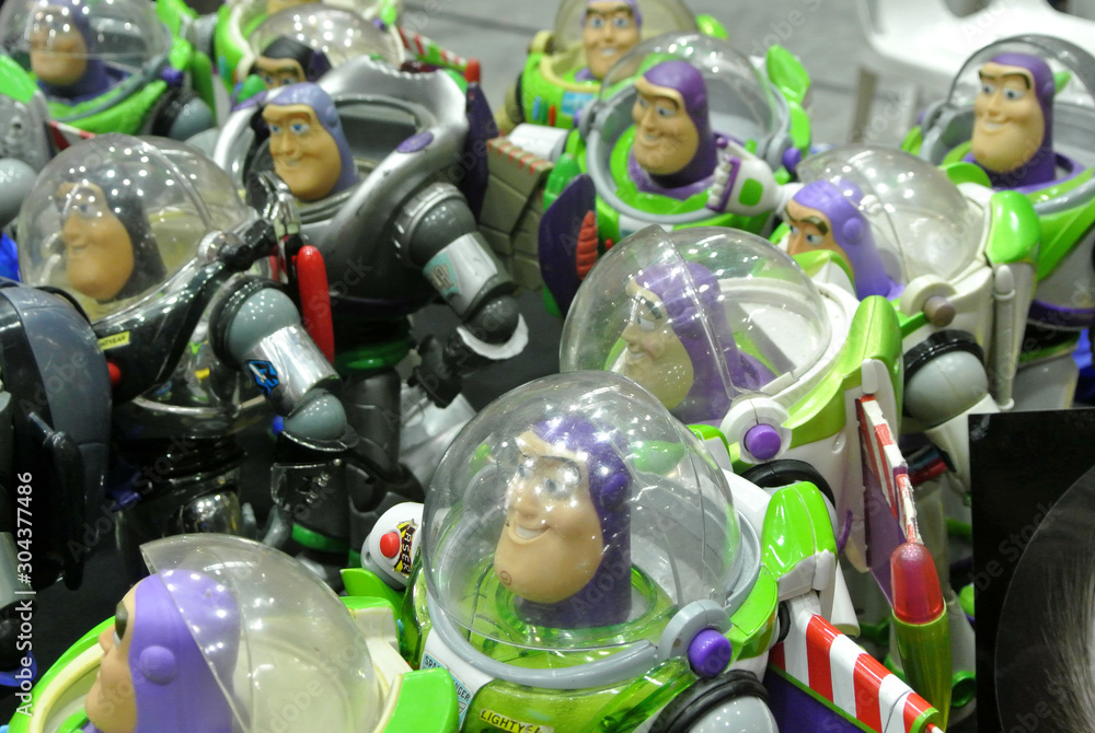 KUALA LUMPUR, MALAYSIA -OCTOBER 5, 2018: Buzz Lightyear the Space ...