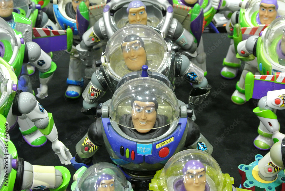 KUALA LUMPUR, MALAYSIA -OCTOBER 5, 2018: Buzz Lightyear the Space ...