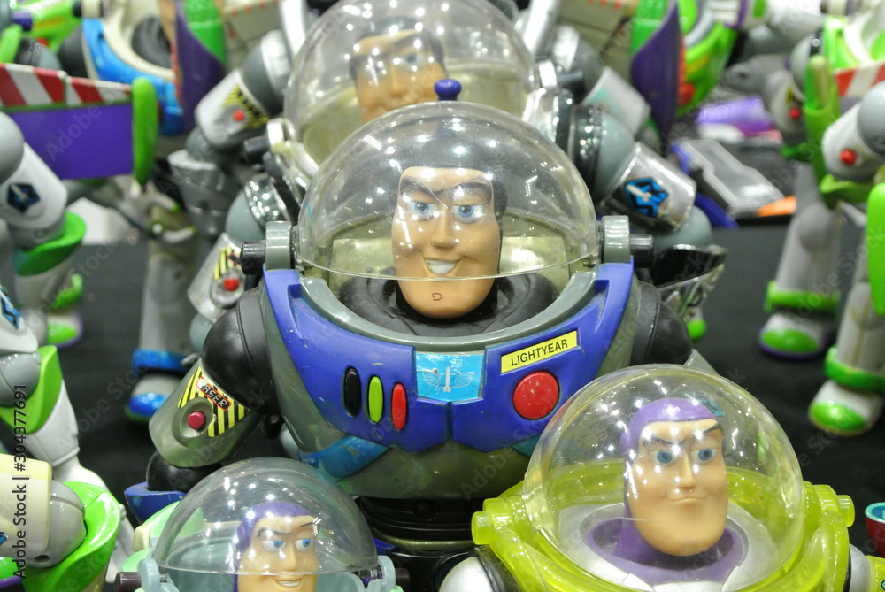 KUALA LUMPUR, MALAYSIA -OCTOBER 5, 2018: Buzz Lightyear the Space ...