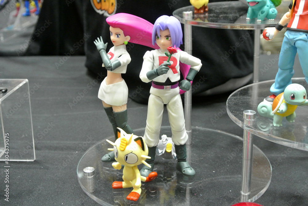 KUALA LUMPUR, MALAYSIA -OCTOBER 6, 2018: Anime character from Pokemon ...
