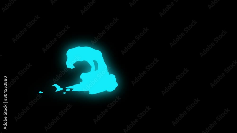 Cartoon fire Animation 4k / 2D Animation Firefly Cartoon Fireworks ...