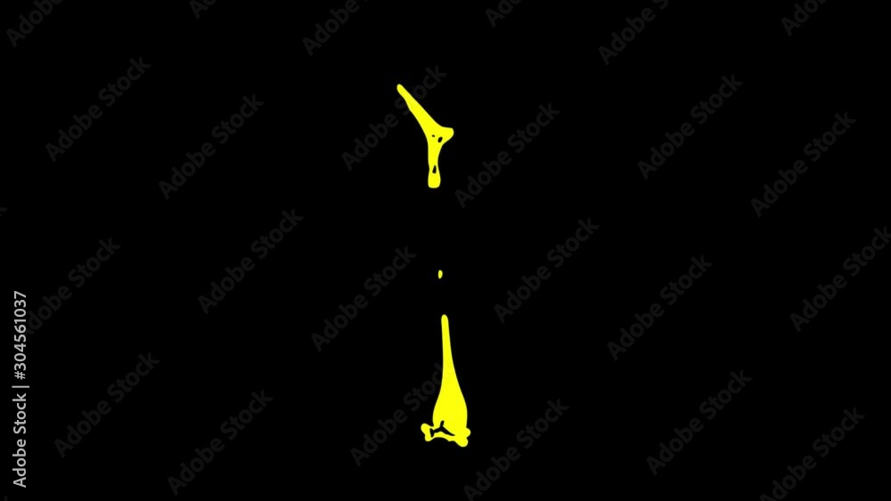 motion element splash and swoosh fx done in a 2D style. Overlay onto ...