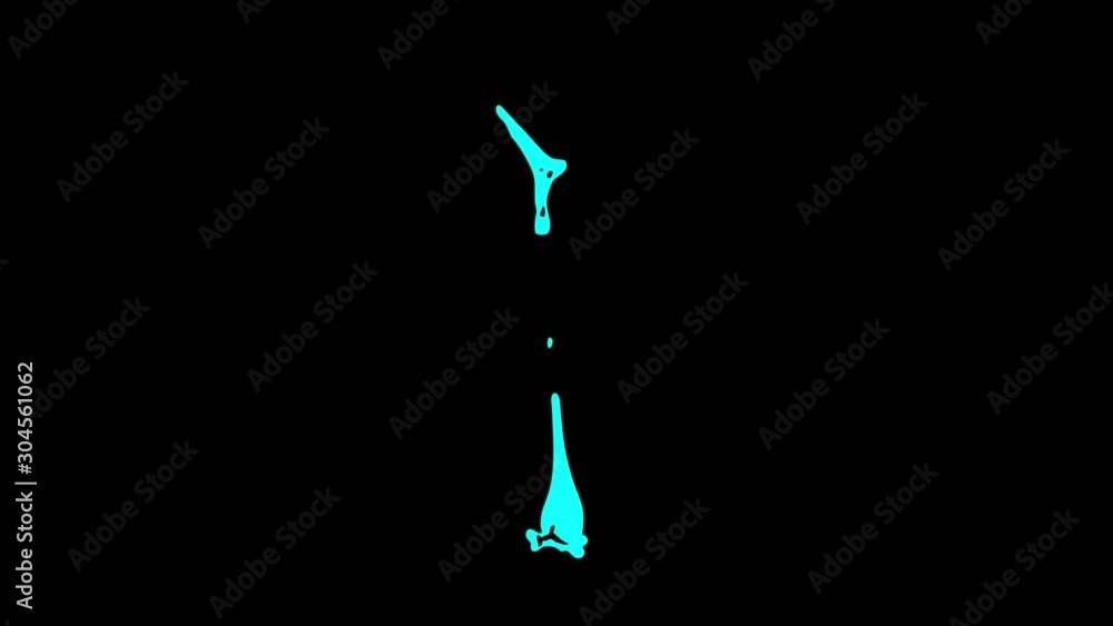 motion element splash and swoosh fx done in a 2D style. Overlay onto ...