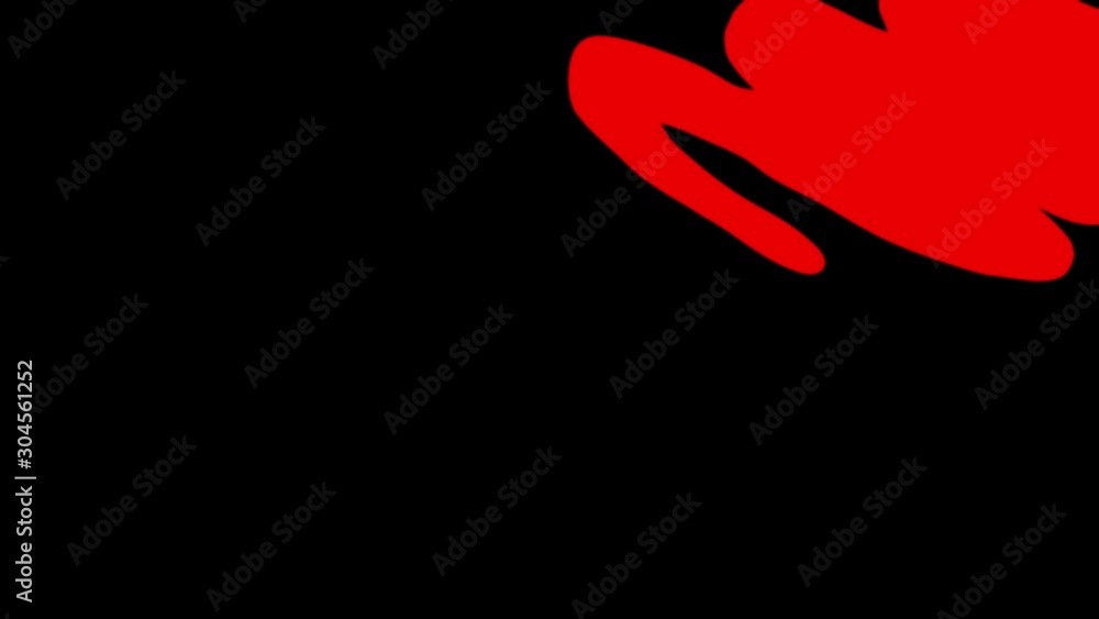 motion element splash and swoosh fx done in a 2D style. Overlay onto ...