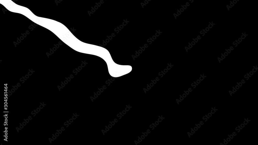 motion element splash and swoosh fx done in a 2D style. Overlay onto ...