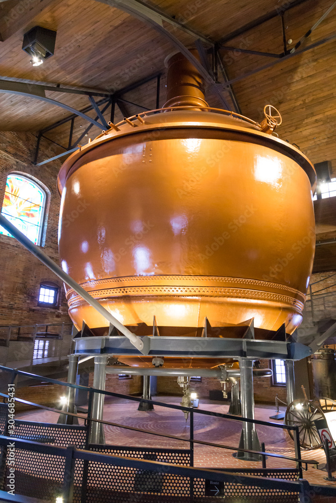 Sapporo, Japan, January 28, 2018: Sapporo Beer Museum is popular ...
