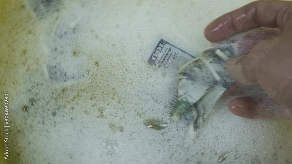 Wash money for business. Stock Video | Adobe Stock