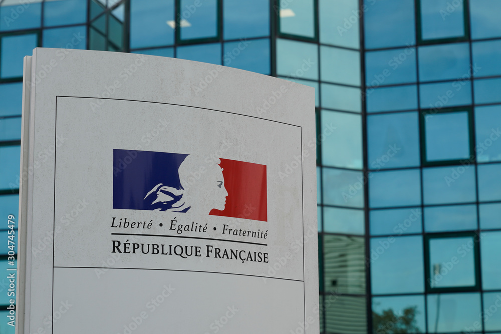 Republique Francaise sign logo France Republic freedom equality ...