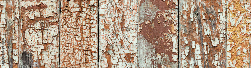 Rustic timber background with great texture, close up view. Cracked ...