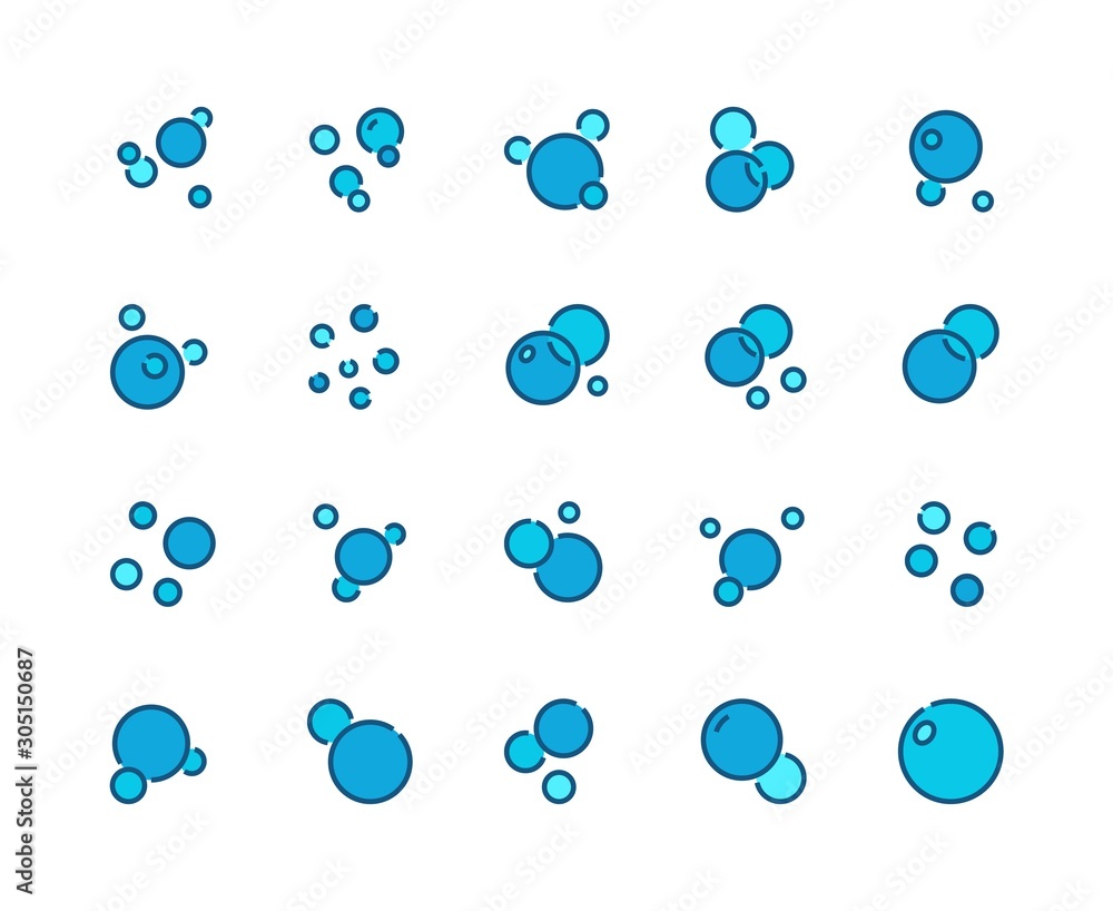 Champagne Bubbles Vector