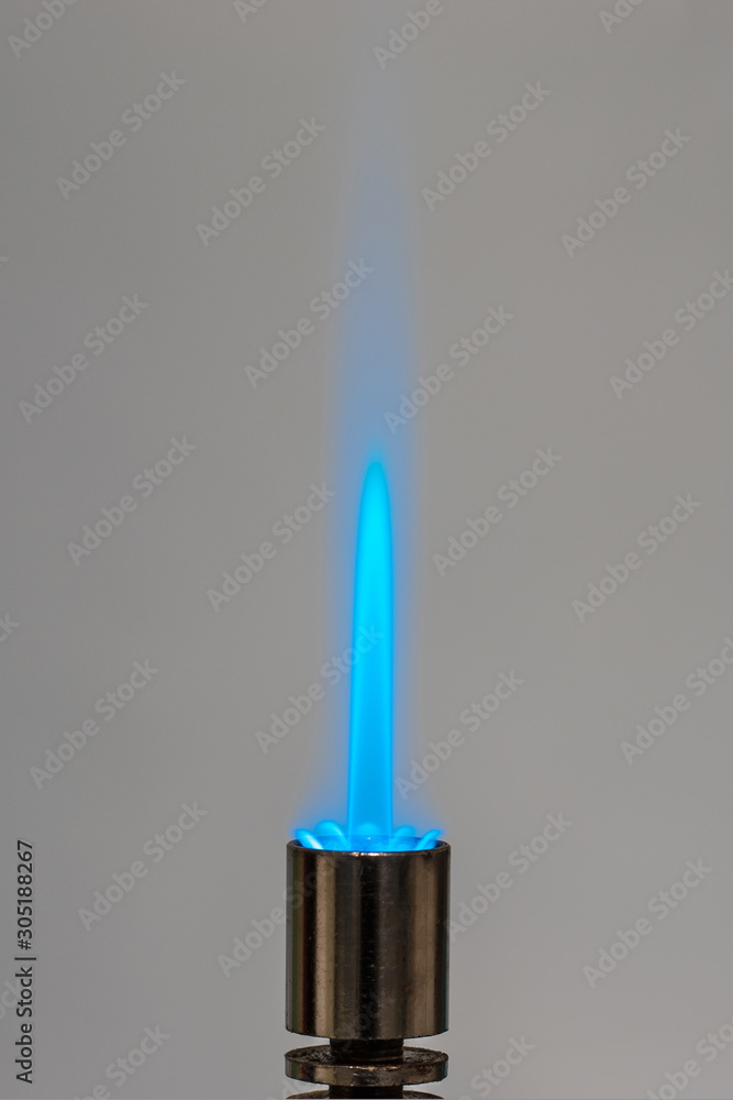 Bunsen Burner Blue Flame