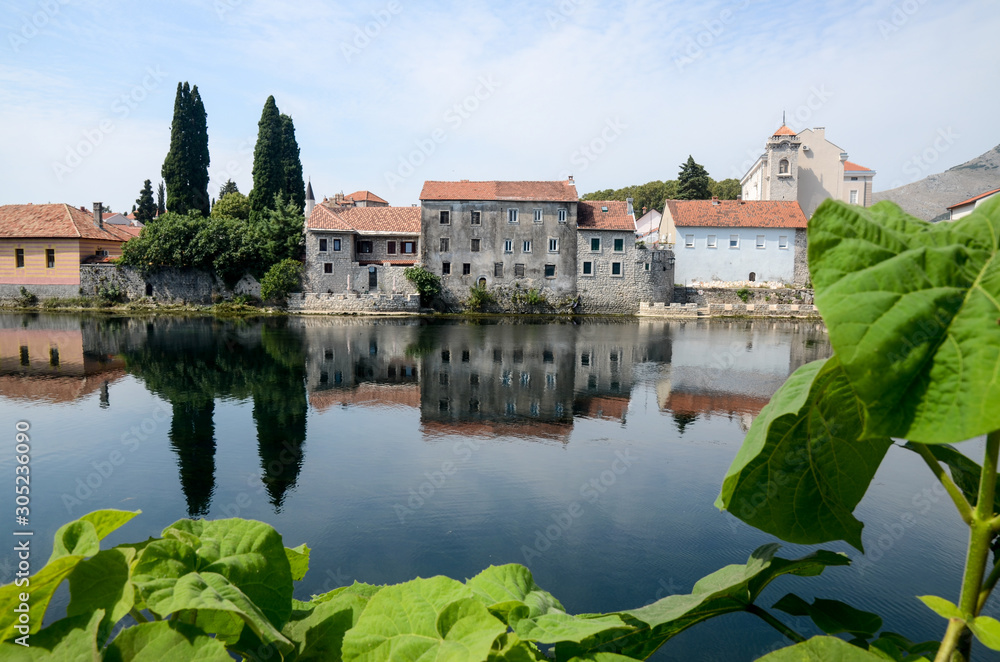Old town in Trebinje, one of the most beautiful cities in Bosnia and ...