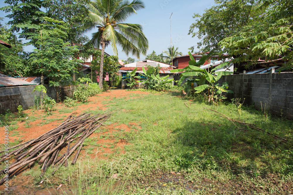 typical village in isan, the northeast of Thailand. Stock Photo | Adobe ...