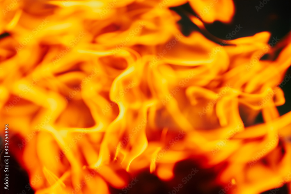 fire flames. blurred background image. Stock Photo | Adobe Stock