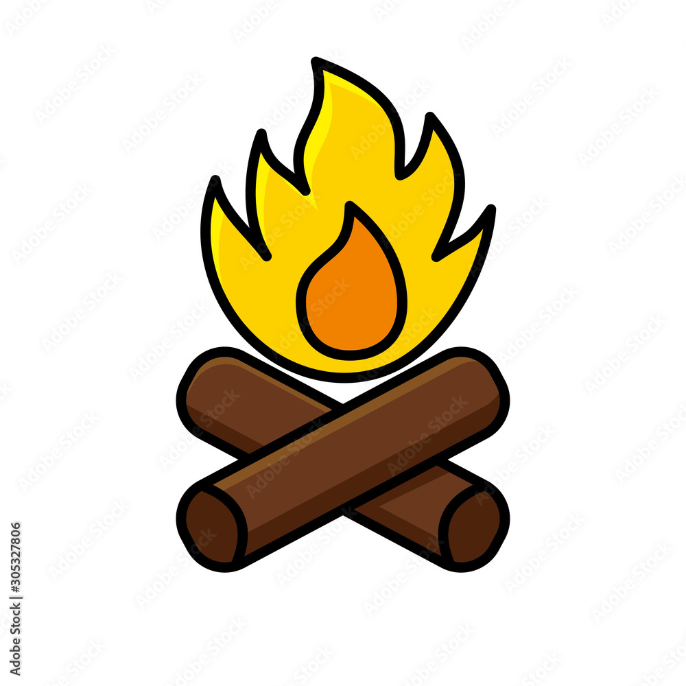 Bonfire Clip Art