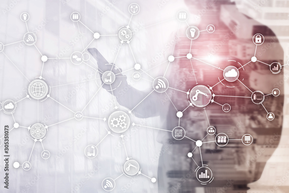 Technology industrial business process workflow organisation structure ...