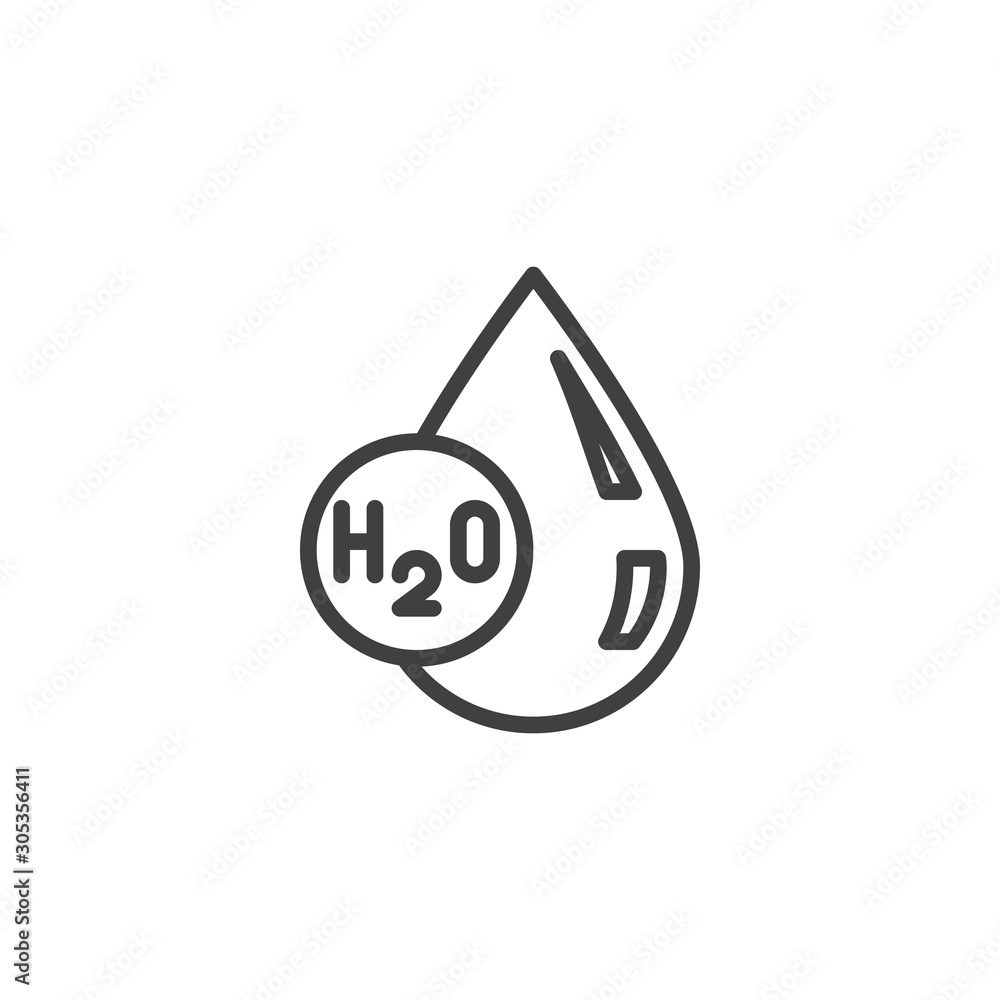H2o Water Symbol