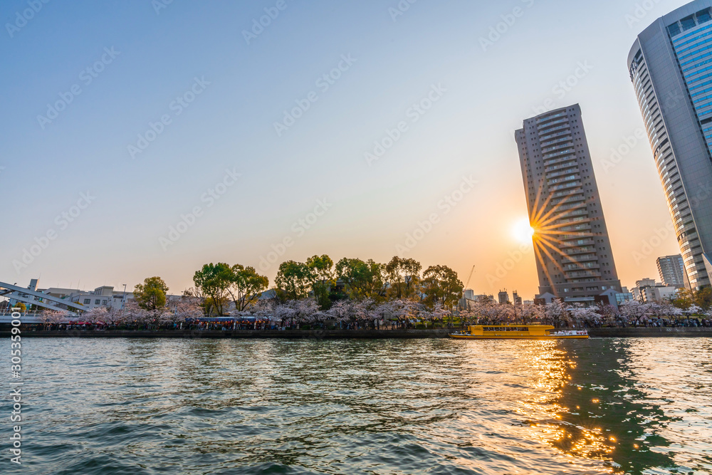 Tombori River Cruising at Osaka cruise of the Dotonbori canal with ...